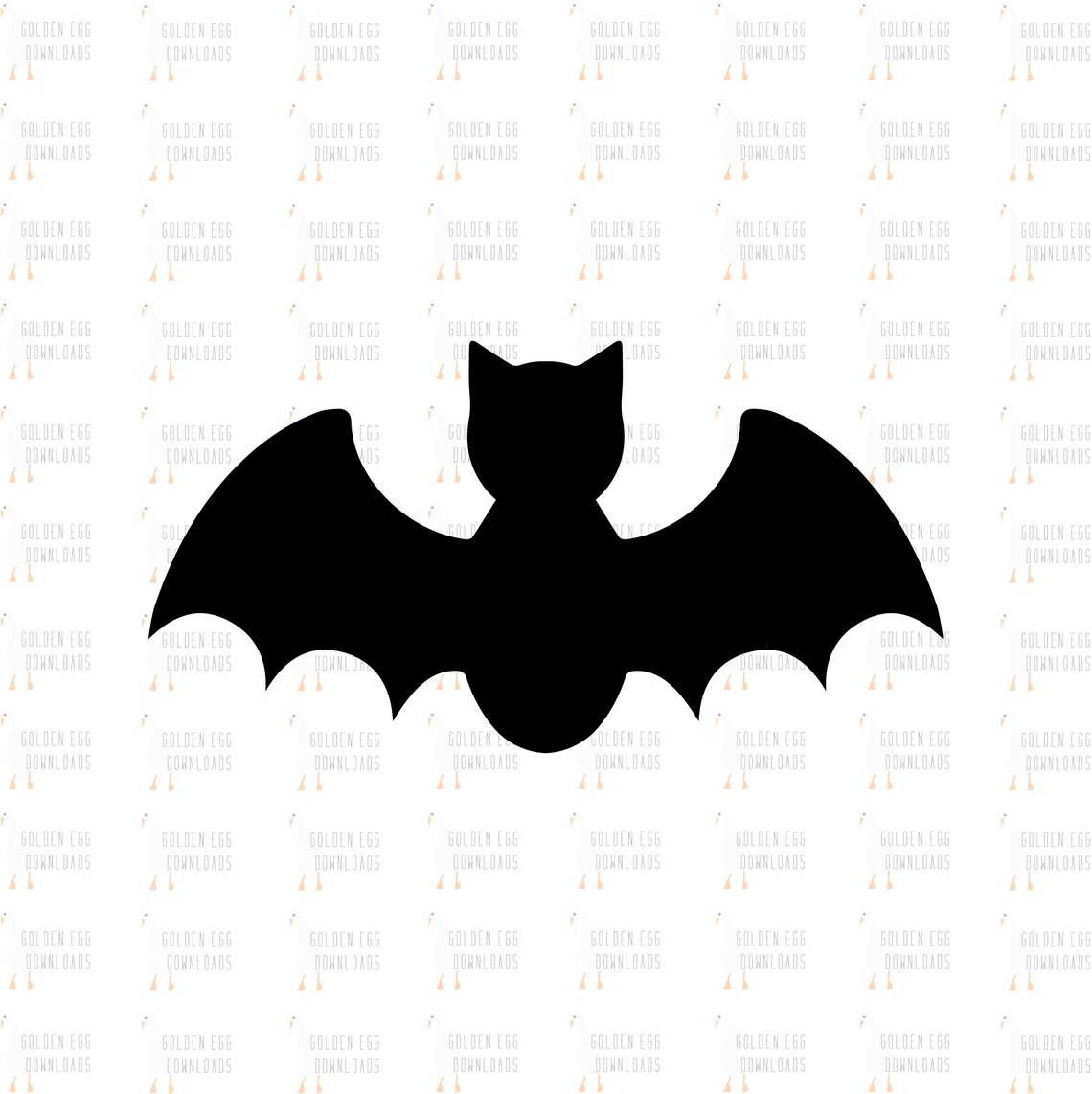 Bat SVG Cute Bat SVG Cute Halloween Bat SVG Bat Silhouette - Etsy