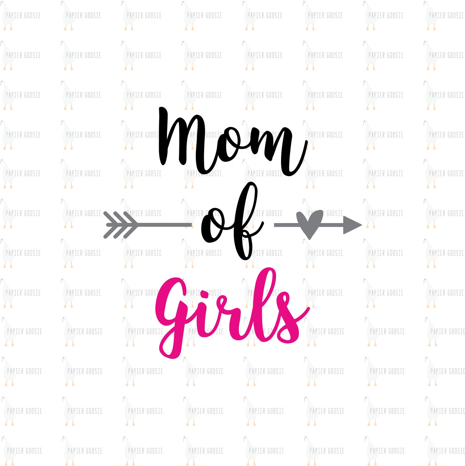 Mom of Girls SVG Mama und Tochter SVG Muttertag SVG Mama | Etsy