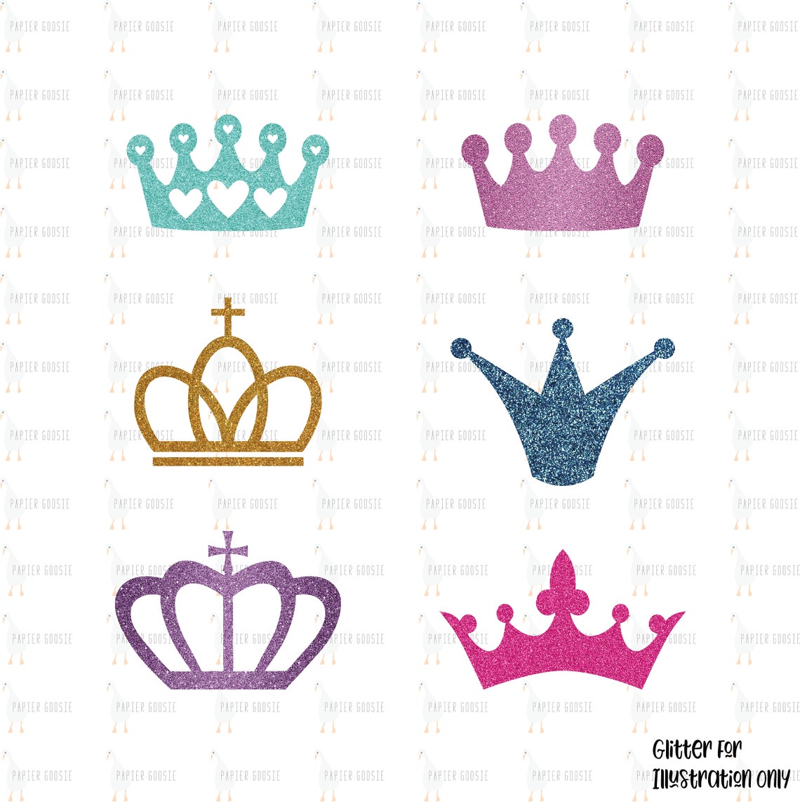 Crown Bundle SVG Crown SVG Beautiful Crown SVG Princess | Etsy