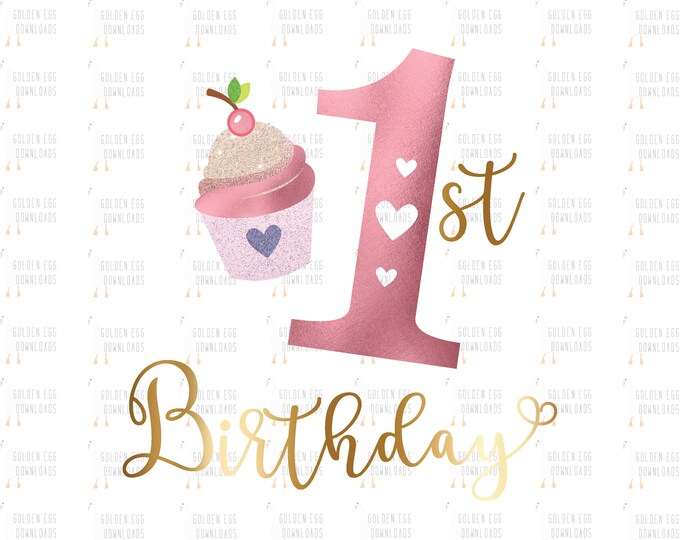 Girl One SVG, Girl First Birthday SVG, Rocking It SVG, One & Rocking It ...