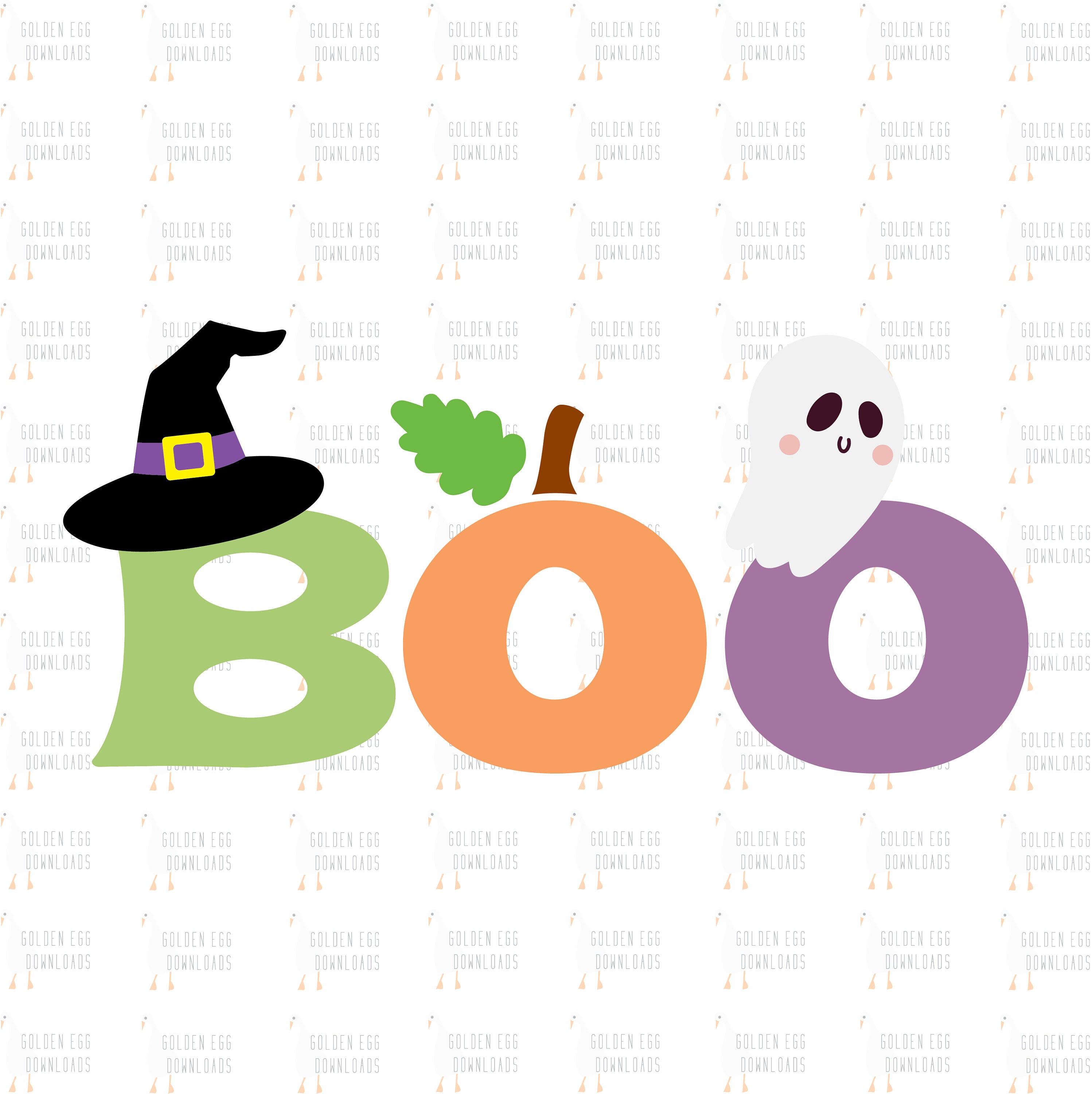 Cute Halloween SVG Boo SVG Halloween Boo SVG Boo Clipart - Etsy
