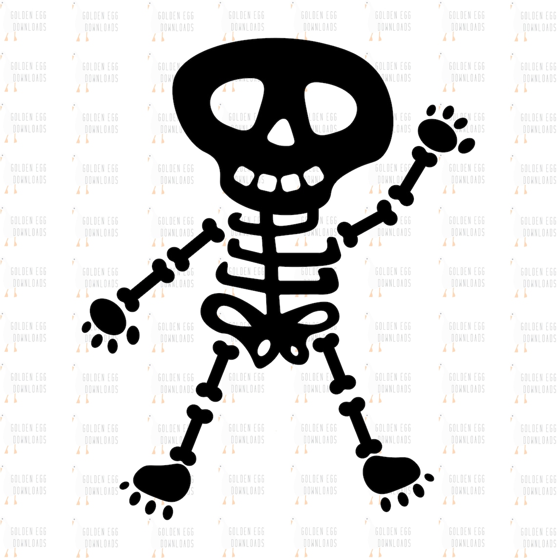 Cute Skeleton SVG Halloween Skeleton SVG Baby Skeleton SVG - Etsy