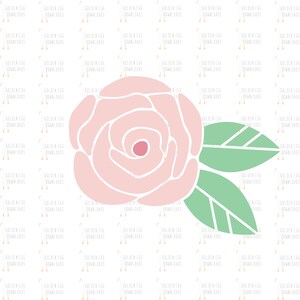 Beautiful Rose SVG, Single Rose SVG, Rose Clipart, English Rose SVG ...