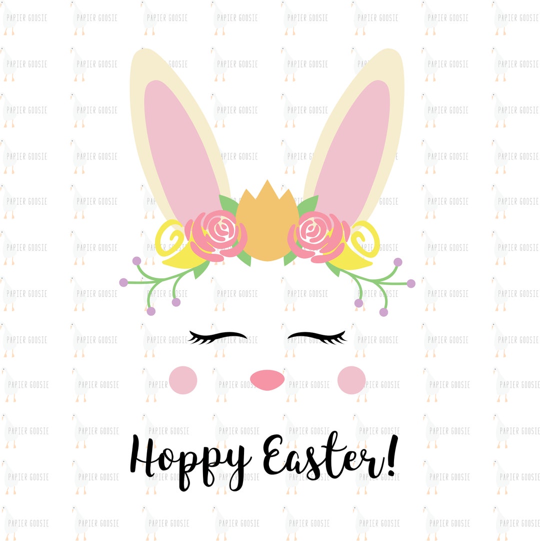 Cute Easter Bunny SVG, Bunny SVG, Easter SVG, Easter Bunny Clipart ...