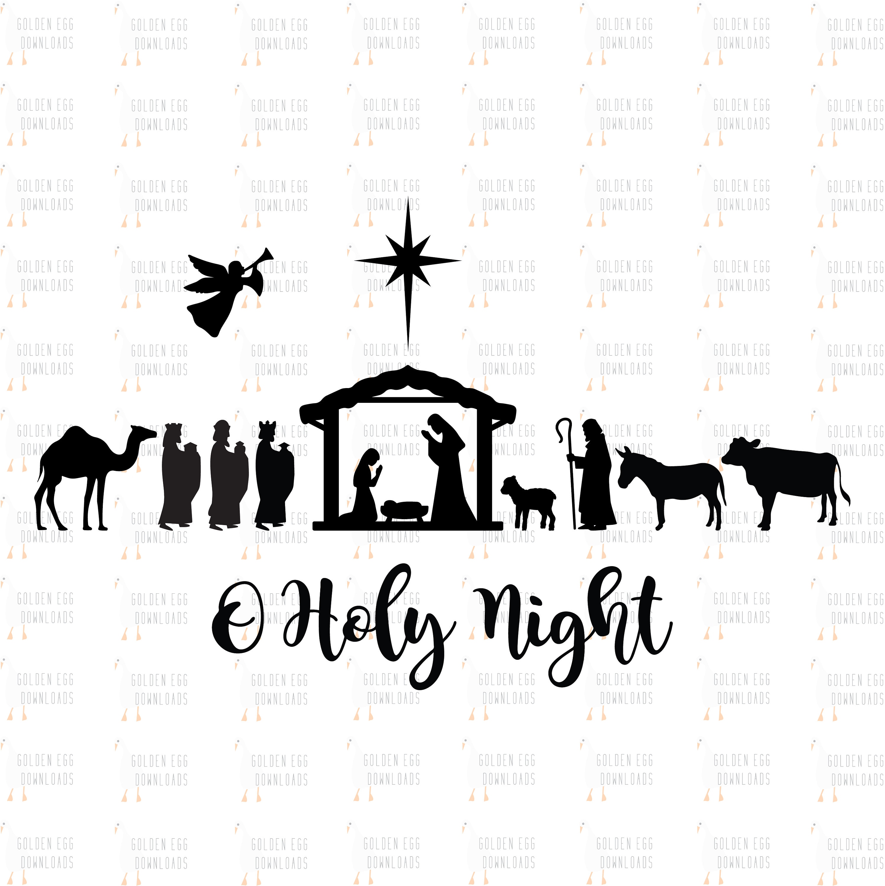 O Holy Night Clipart