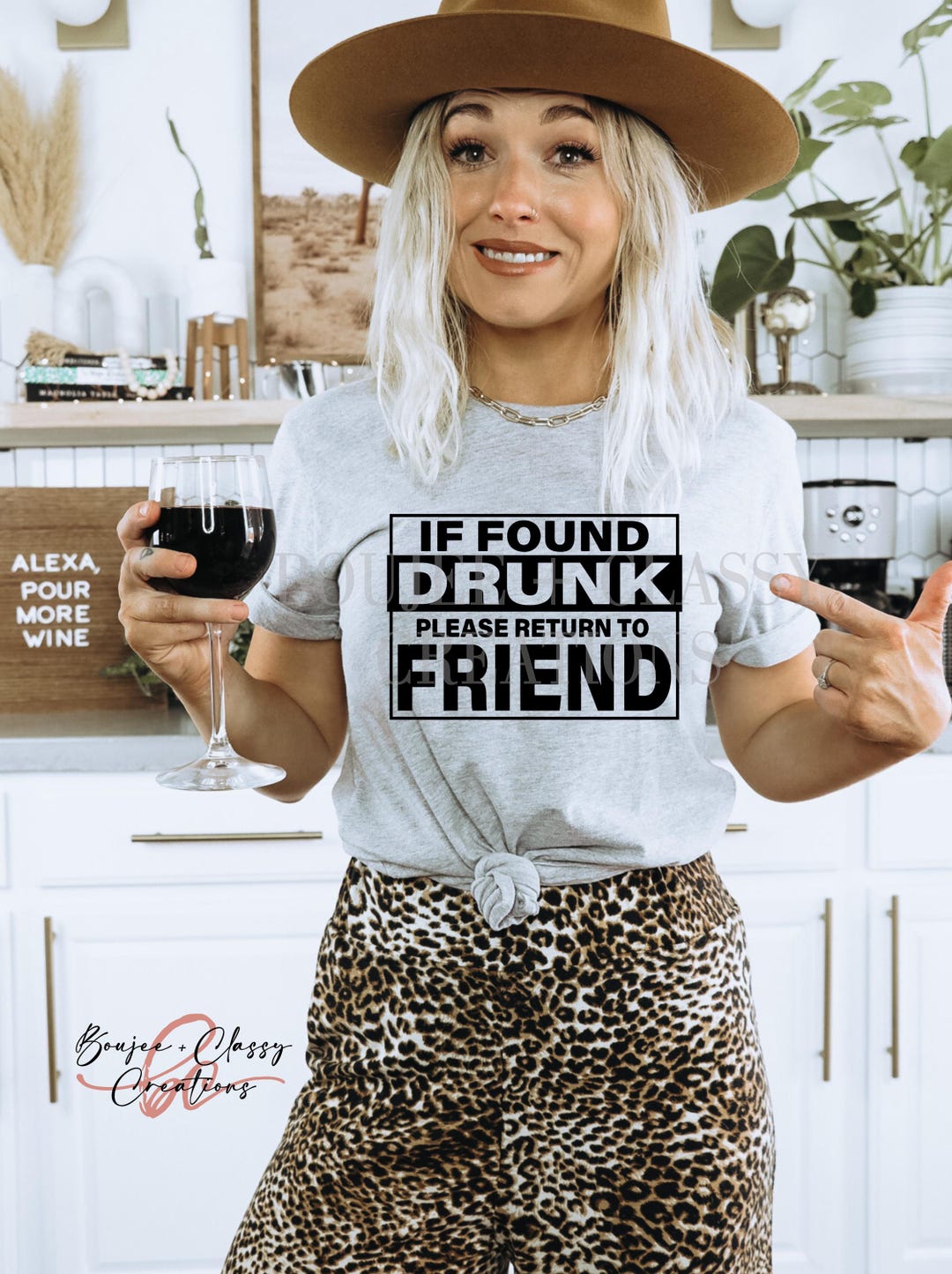 If Found Drunk - Please Return to Friend PNG File, DTF, Digital ...