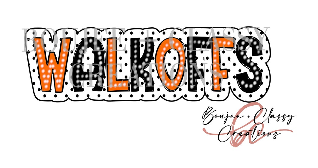 Walk Offs Doodle Dots - PNG File; Sublimation; Digital Download - Etsy