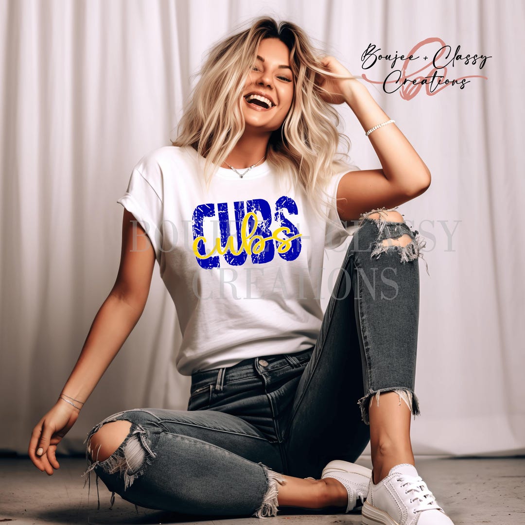 CUBS Distressed; PNG File; Sublimation; Digital Download - Etsy