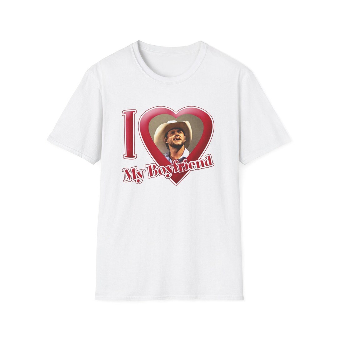 I Love My Boyfriend Niall Cowboy Hat Horan Fangirl Unisex Softstyle T ...