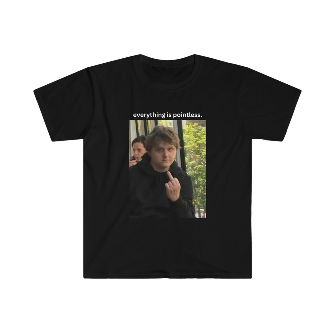 Lewis Capaldi Everything is Pointless T-shirt - Etsy