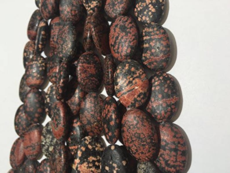 Red Snow Flake Jasper - Etsy