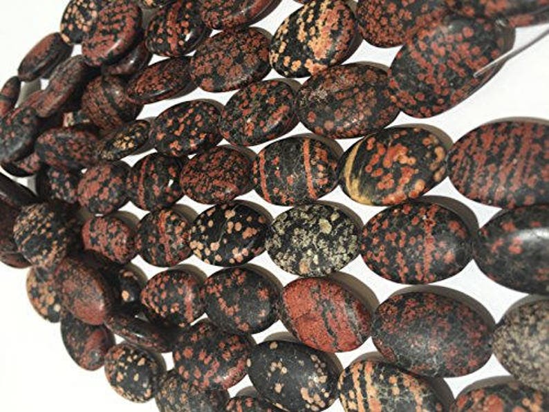 Red Snow Flake Jasper - Etsy