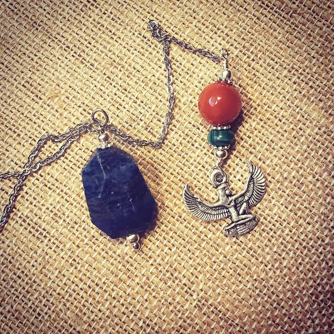 Goddess Isis Pendulum - Isis Pendulum - Goddess Pendulum - Egyptian ...