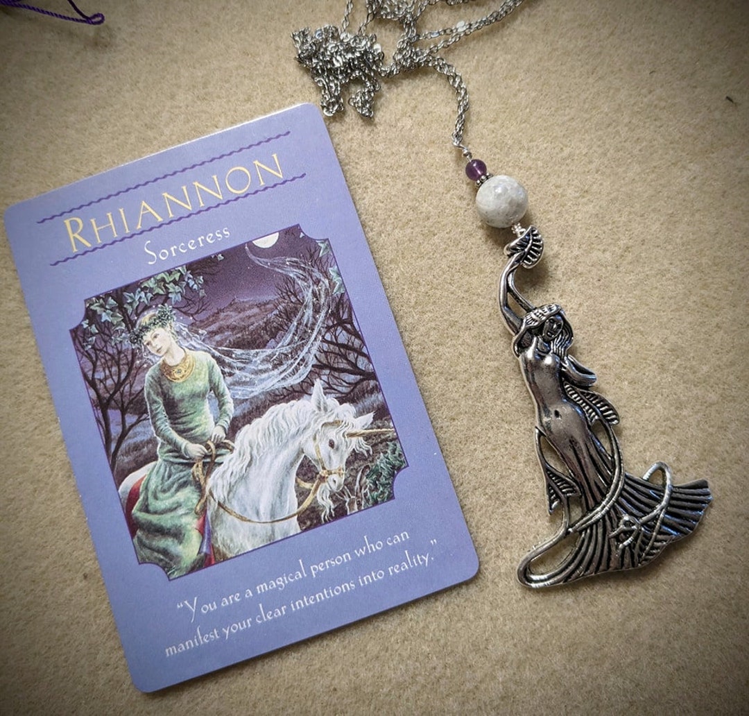 Rhiannon Necklace - Goddess Rhiannon Necklace - Inner Goddess Necklace ...