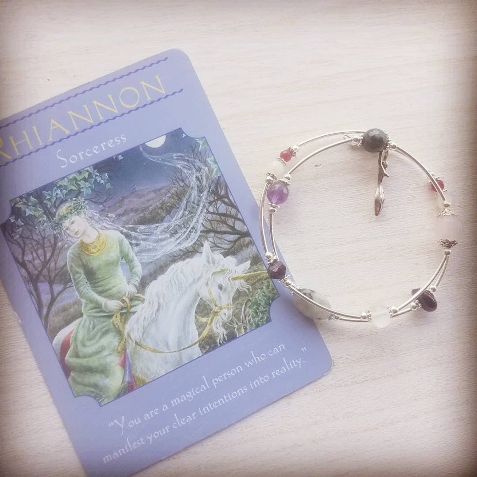 Rhiannon Bracelet - Goddess Rhiannon Wrap Bracelet - Inner Goddess ...