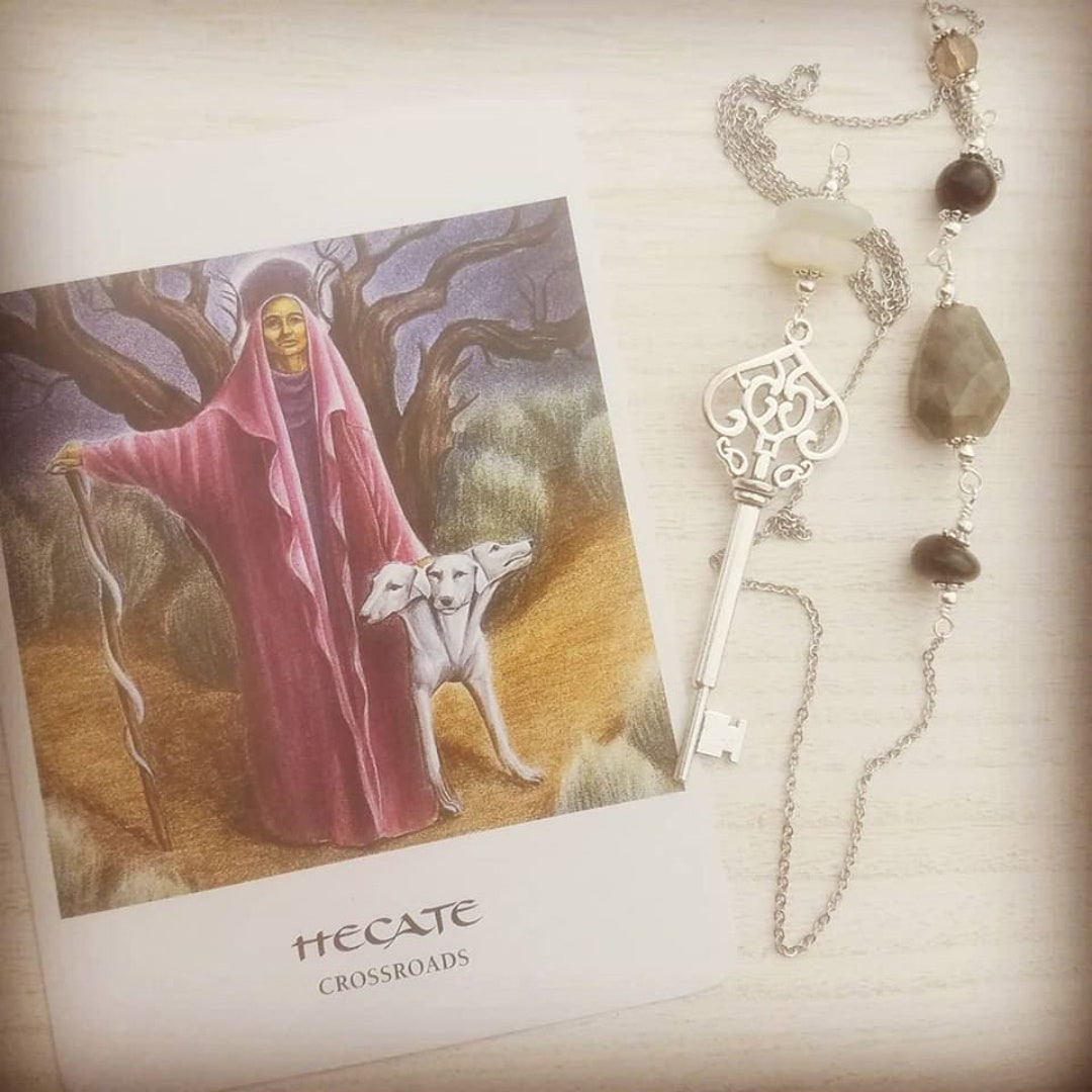 Hecate Key Necklace to Open the Doors to the Universe! Hecate Crystal ...