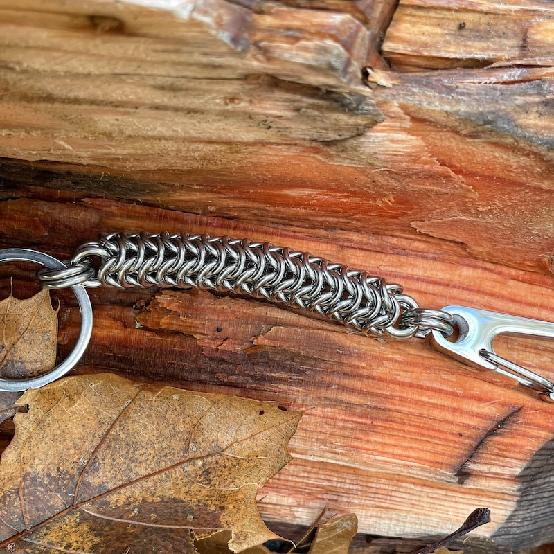 Stainless Keychain - Etsy