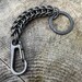 Titanium Flexible Minimalist Keychain, Solid Titanium Carabiner, Key ...