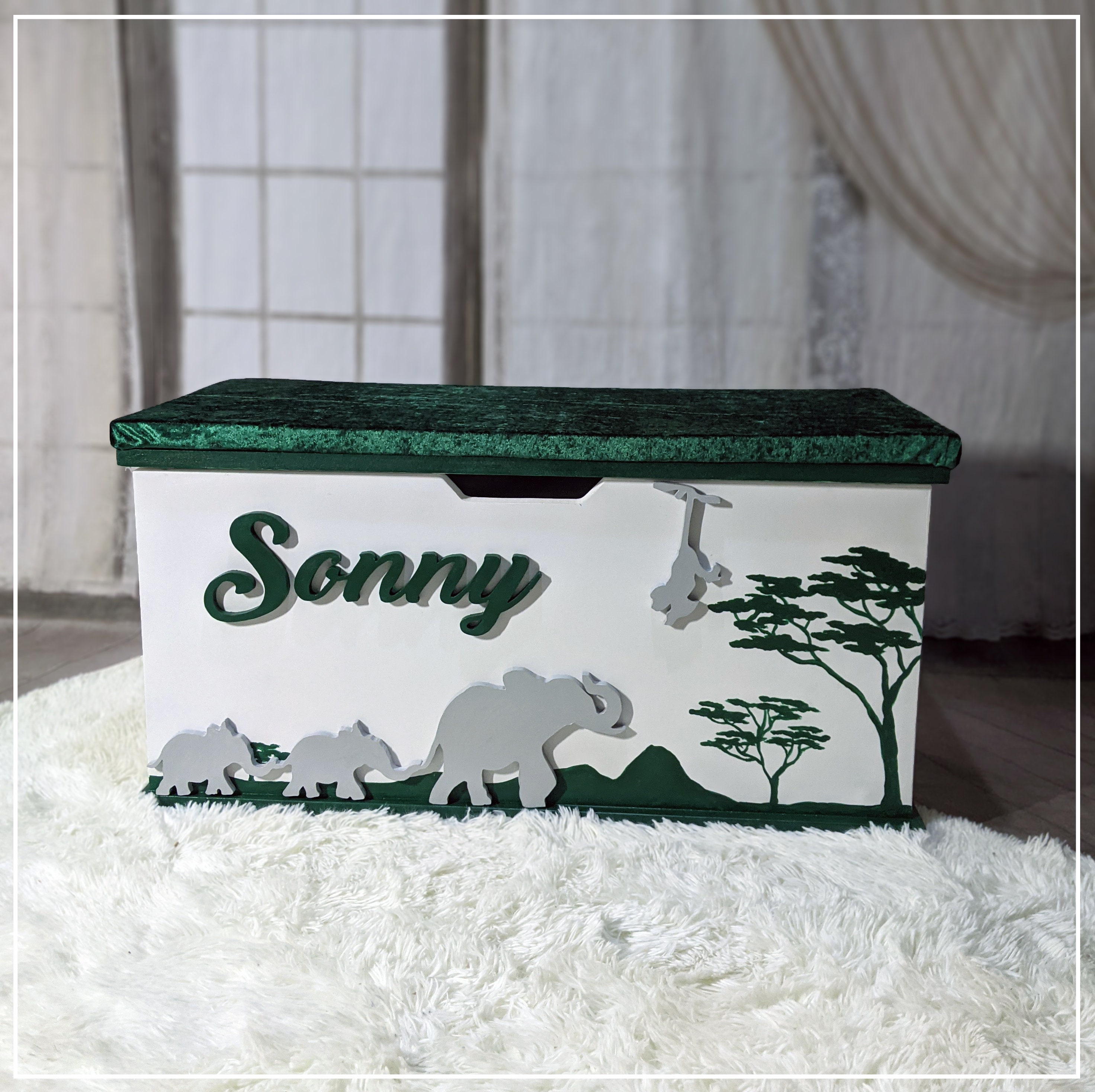 Safari toy box store