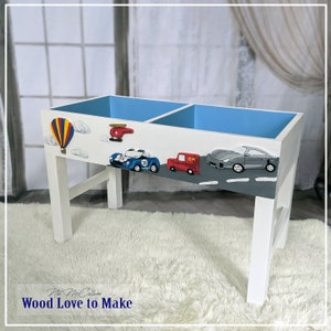 Extra Large Train Book Bin, Book Case, Personalised Book Storage ...