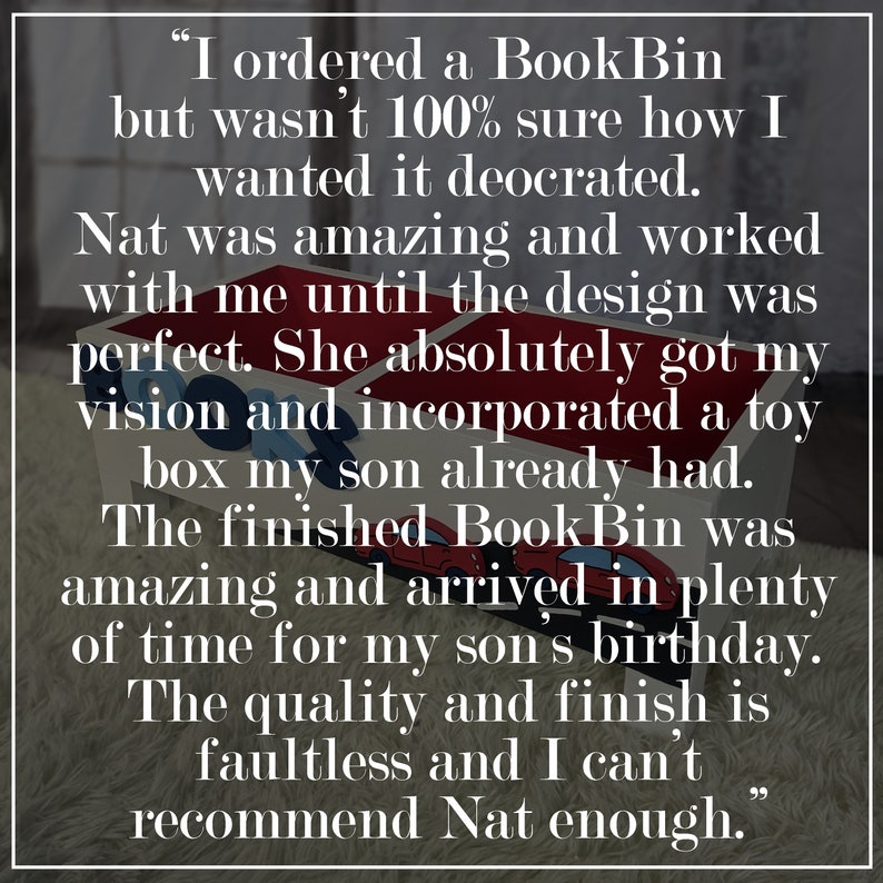 Extra Large Train Book Bin Book Case Personalised Book - Etsy UK