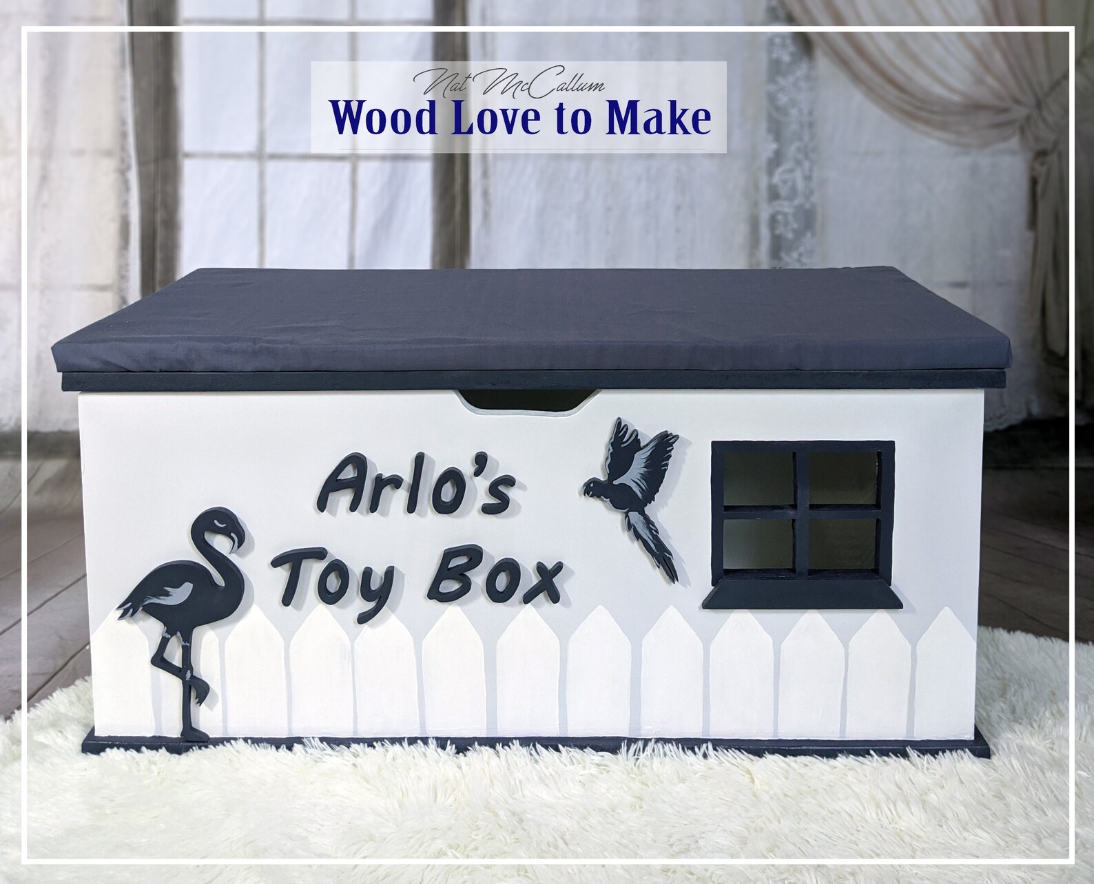 Personalised Wooden Toy Box Gift Voucher Pack Large Toy | Etsy