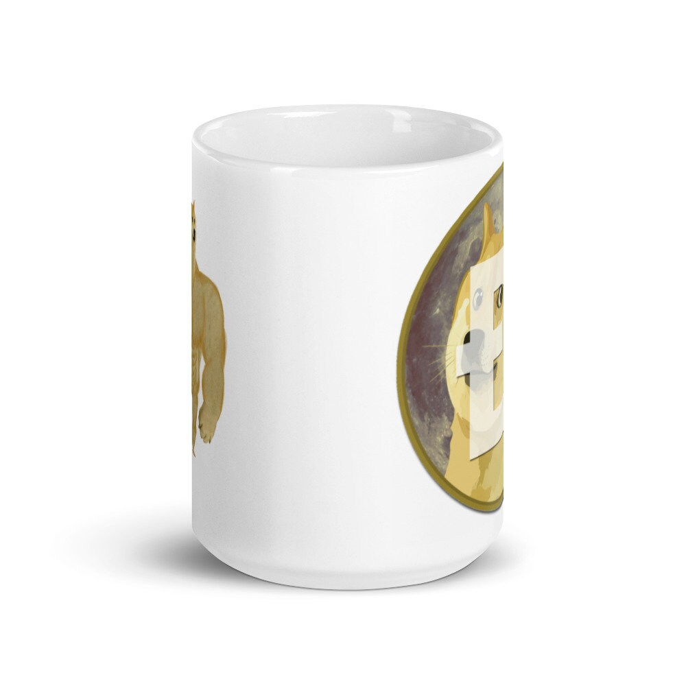 Dogecoin Doge Moon Mug - Etsy