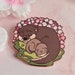 Sakura Slumbers 'asian Small-clawed Otter' Hard Enamel Pin - Etsy
