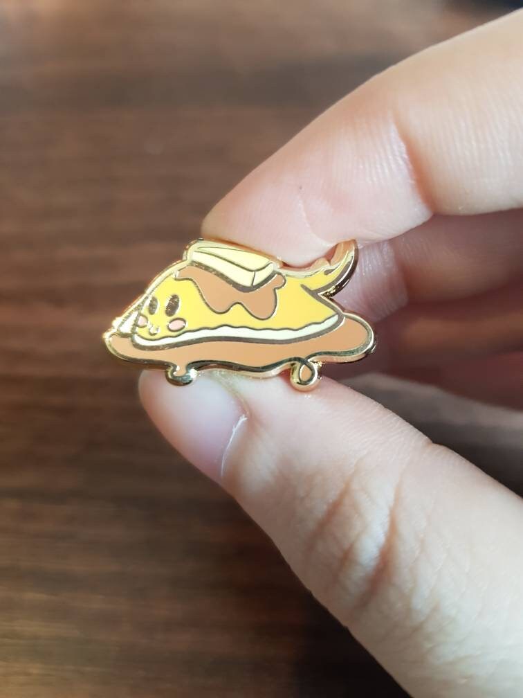Pancake Stingray Enamel Pin - Etsy