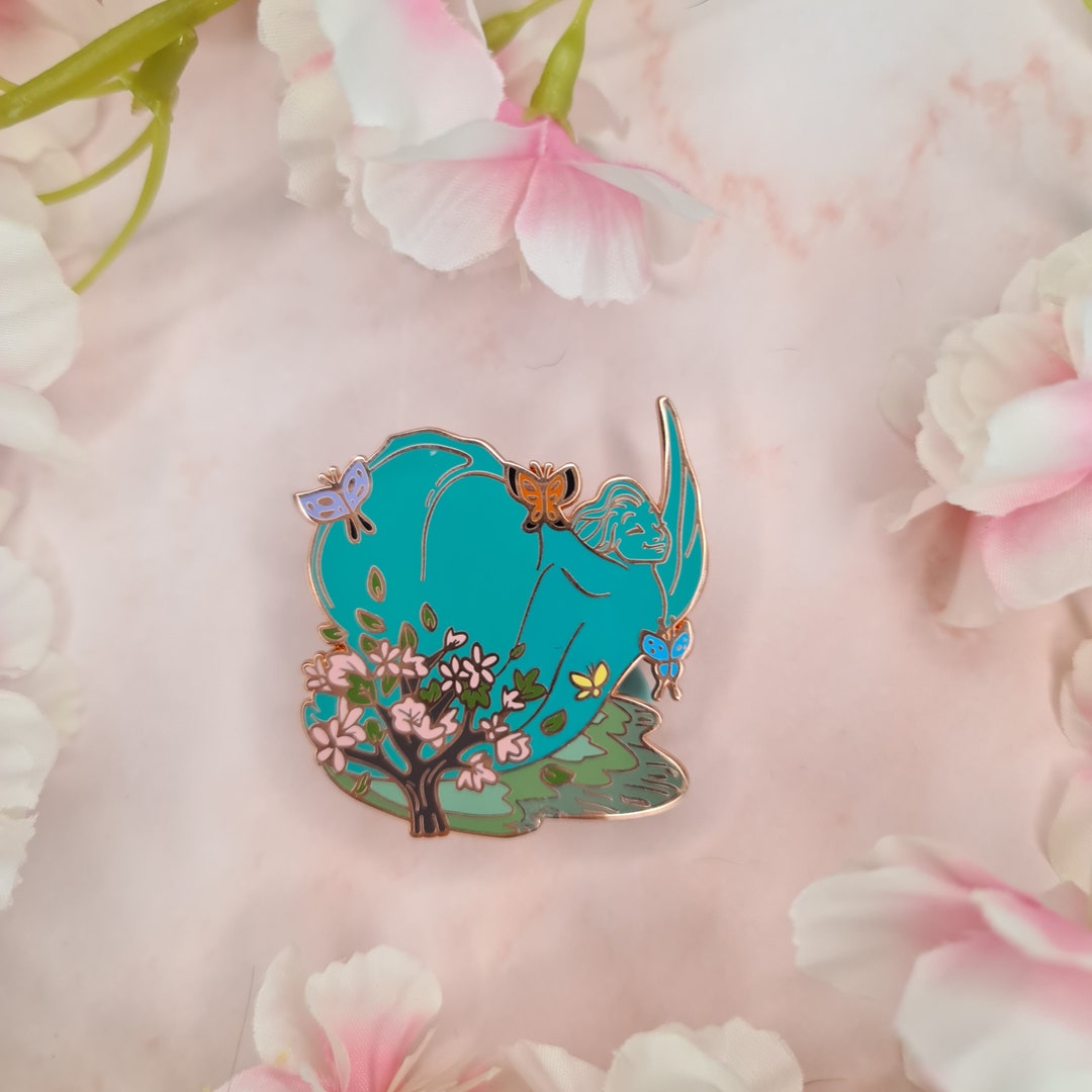 Mother Nature Enamel Pin - Etsy