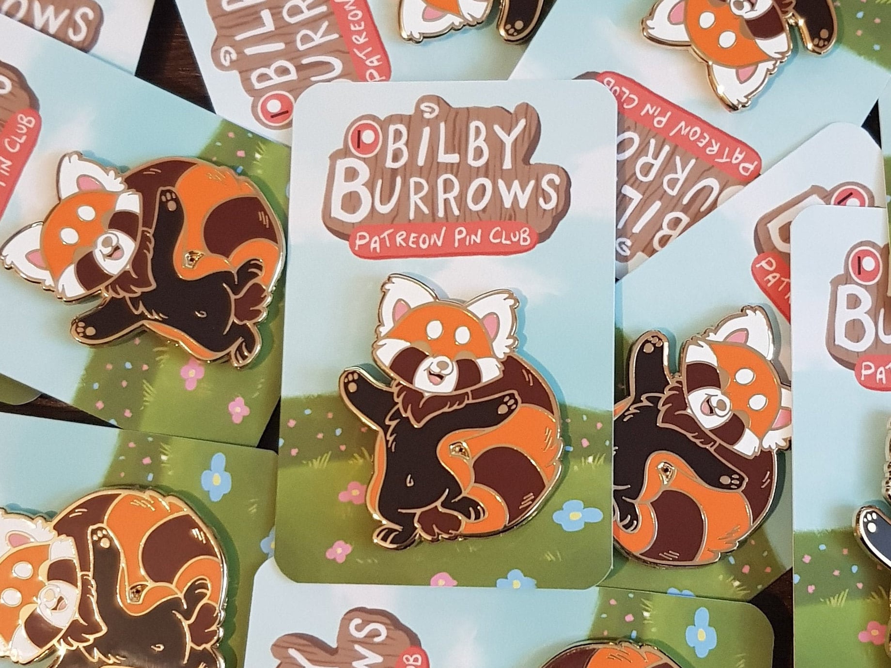 Dallas R. Panda 'bilby Burrows' Enamel Pin - Etsy