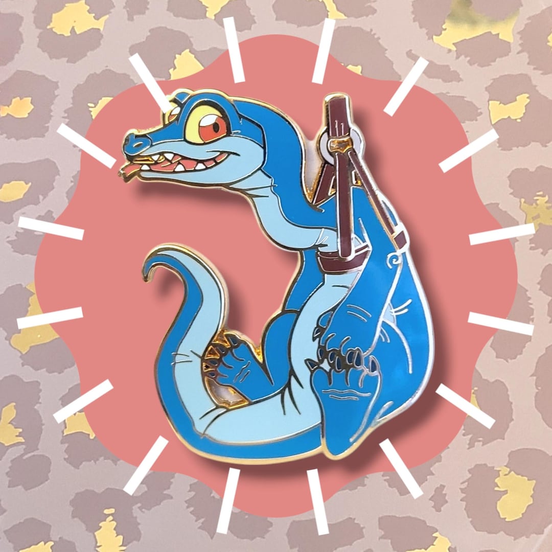 Joanna the Goanna Enamel Pin - Etsy