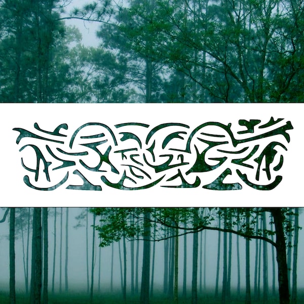 Scroll Stencil - Etsy