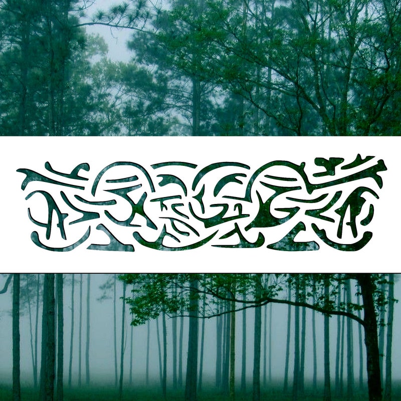 Scroll Stencil - Etsy