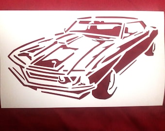 Car stencil | Etsy