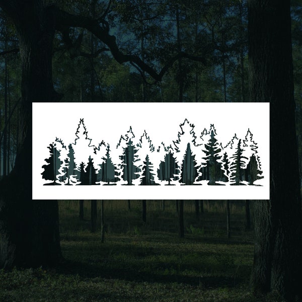 Tree Wall Stencils - Etsy