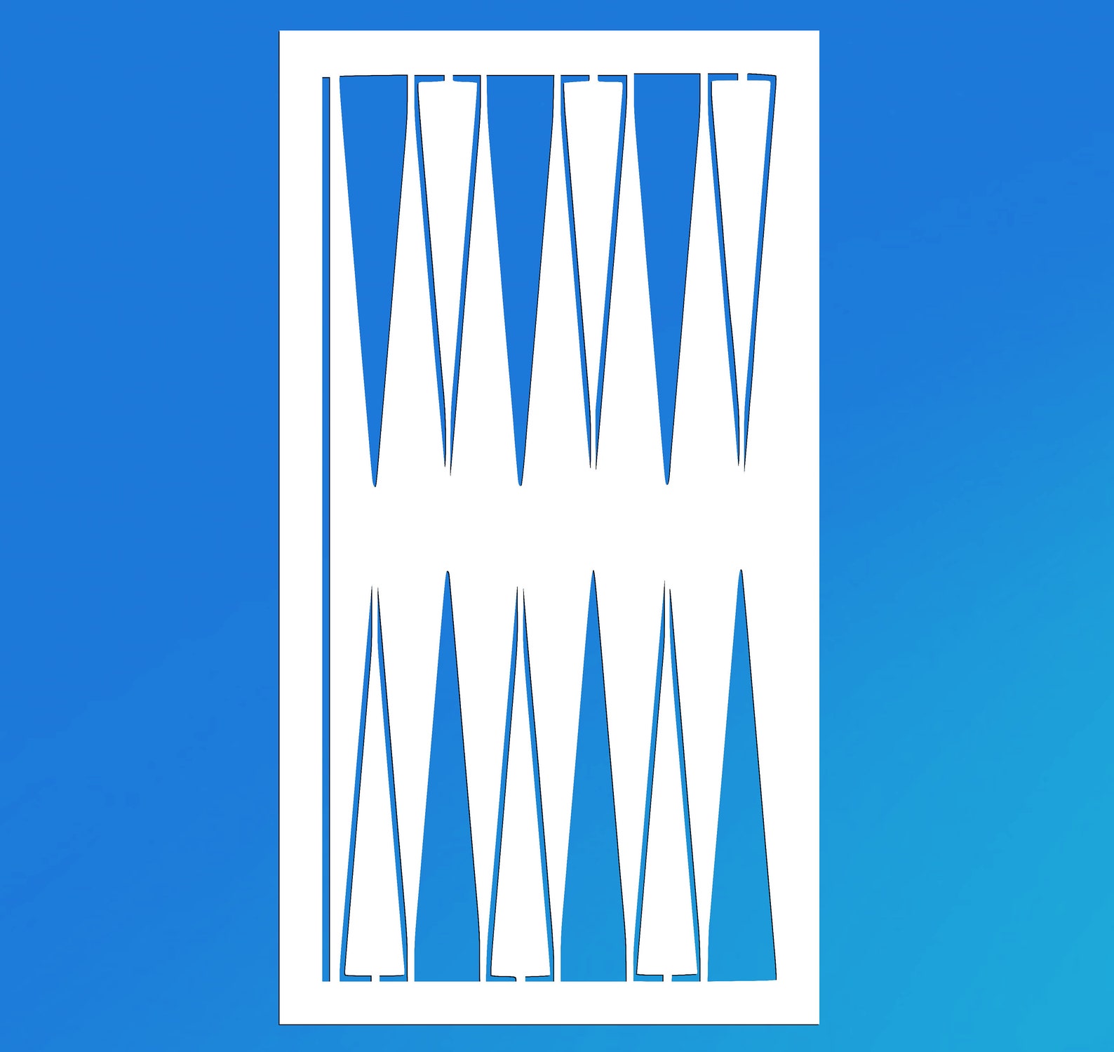 Backgammon Board Reusable Stencil many Sizes - Etsy