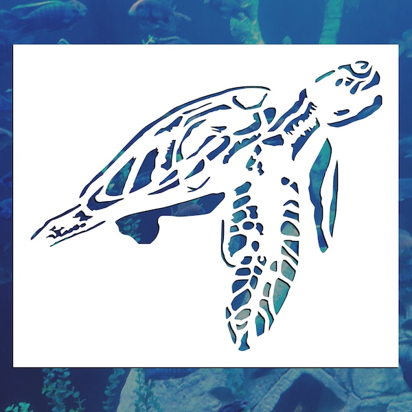 Sea Turtle Stencil - Etsy