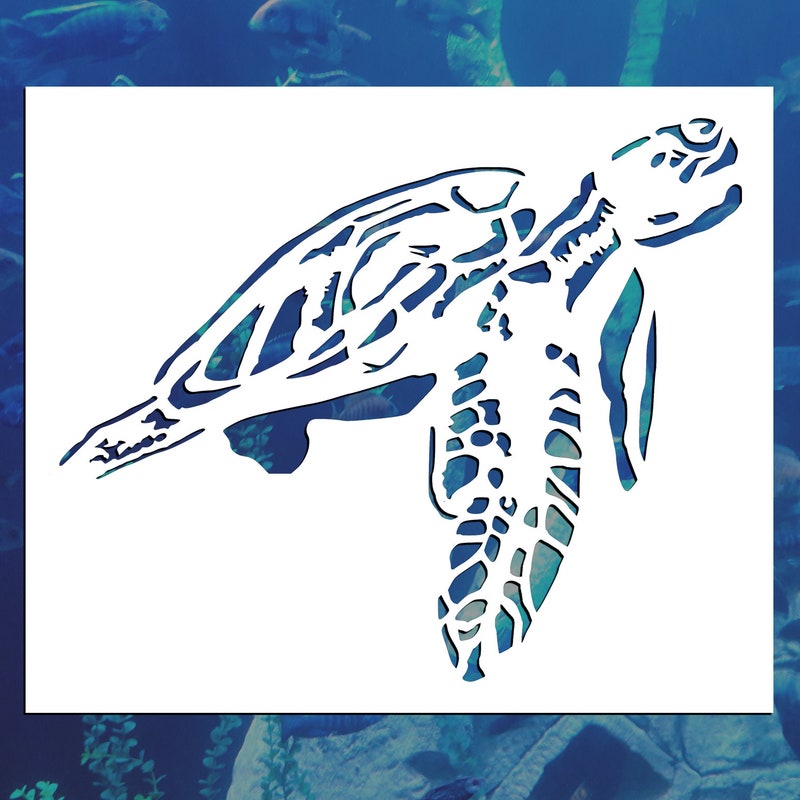 Sea Turtle Stencils - Etsy