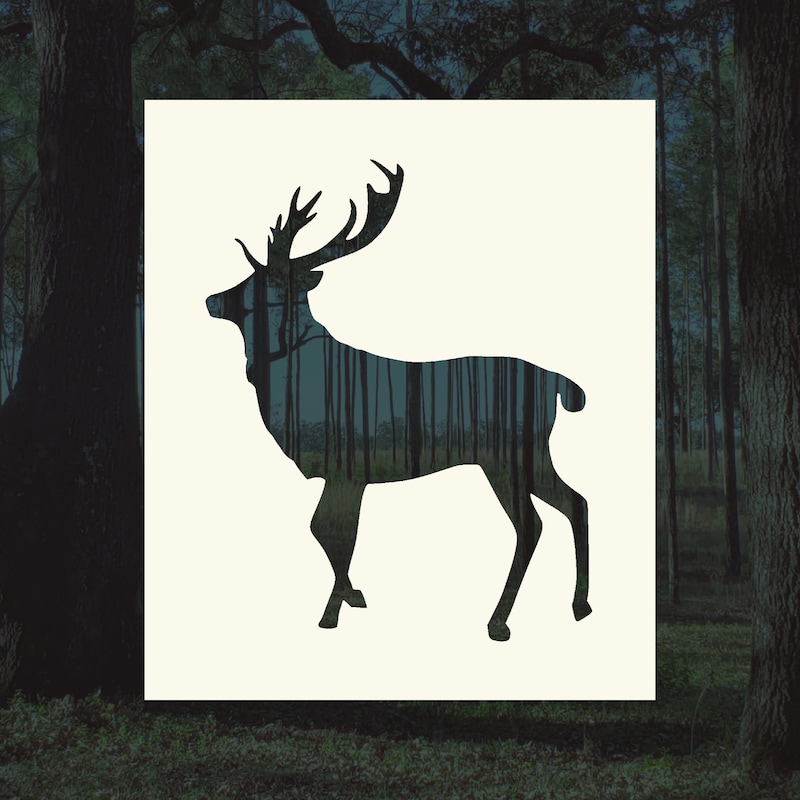 Elk Template - Etsy