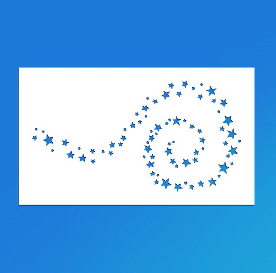 Stars Reusable Stencil Many Sizes | Etsy