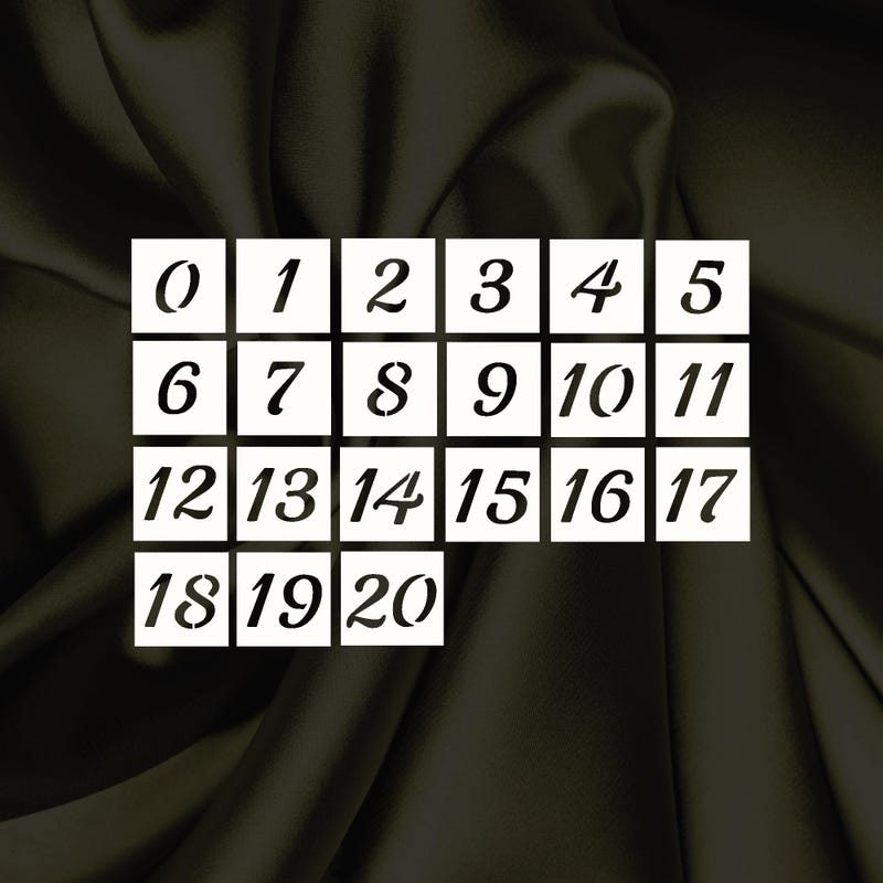 Reception Number Set - Etsy