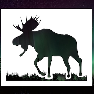 Moose Reusable Stencil many Sizes - Etsy