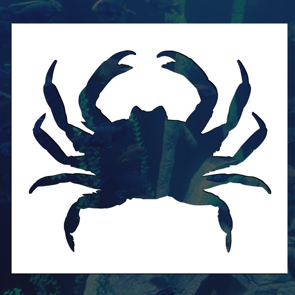 Crab Stencil - Etsy