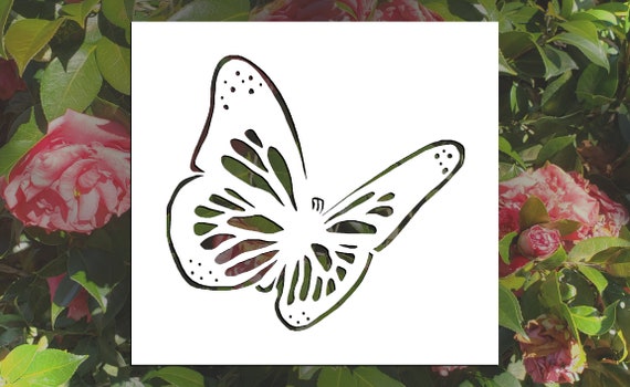 Butterfly Reusable Stencil many Sizes - Etsy