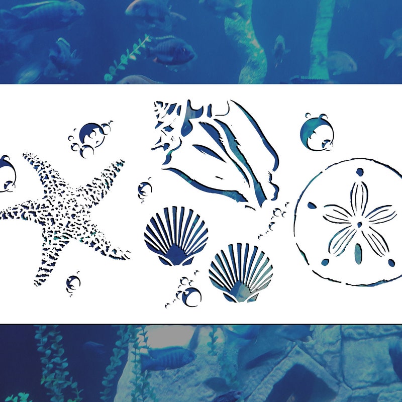 Ocean Stencils - Etsy