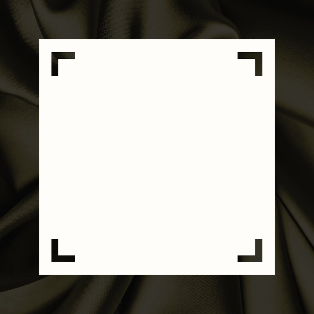 Simple Square Corners Reusable Stencil (many Sizes) - Etsy