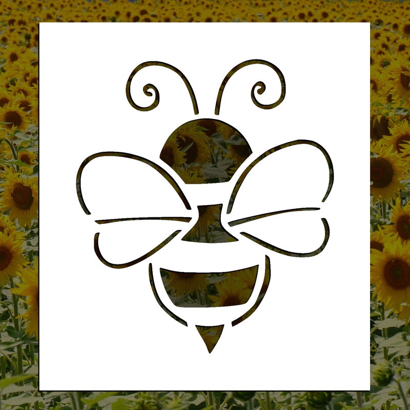 Bee Stencil - Etsy