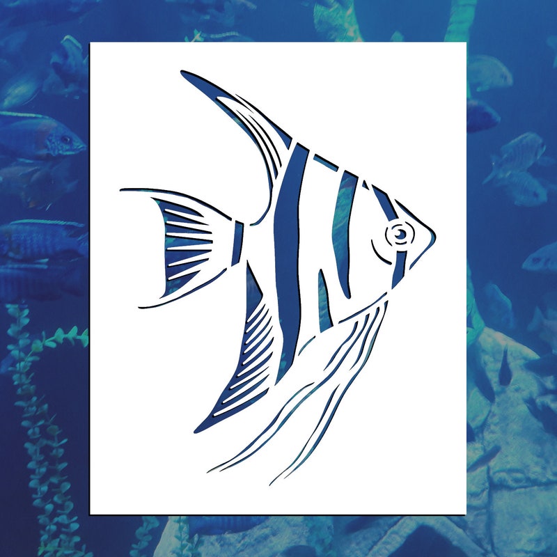 Angelfish Painting - Etsy