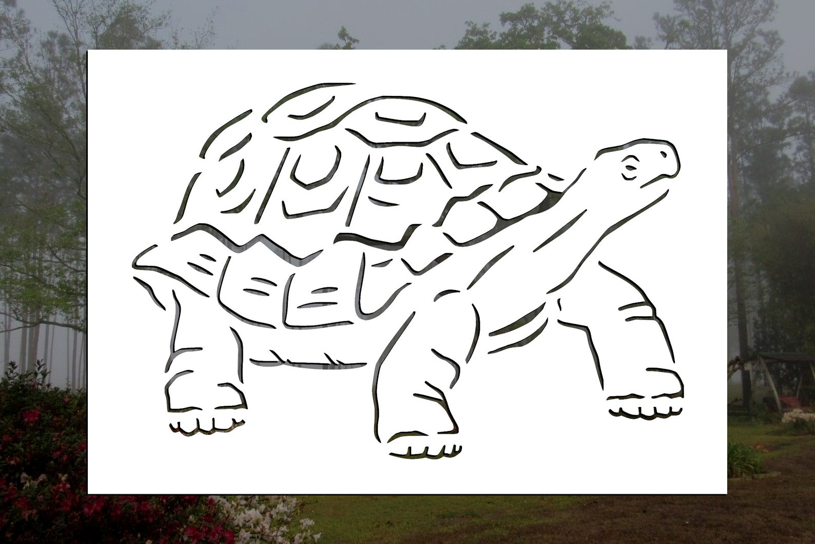Tortoise Reusable Stencil many Sizes - Etsy